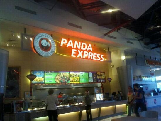 Menu at Panda Express restaurant, La Crosse, WI-16