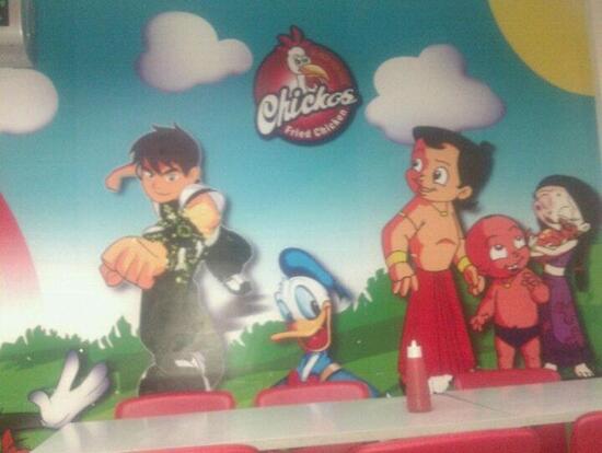 Menu at Chickos, Thiruvalla