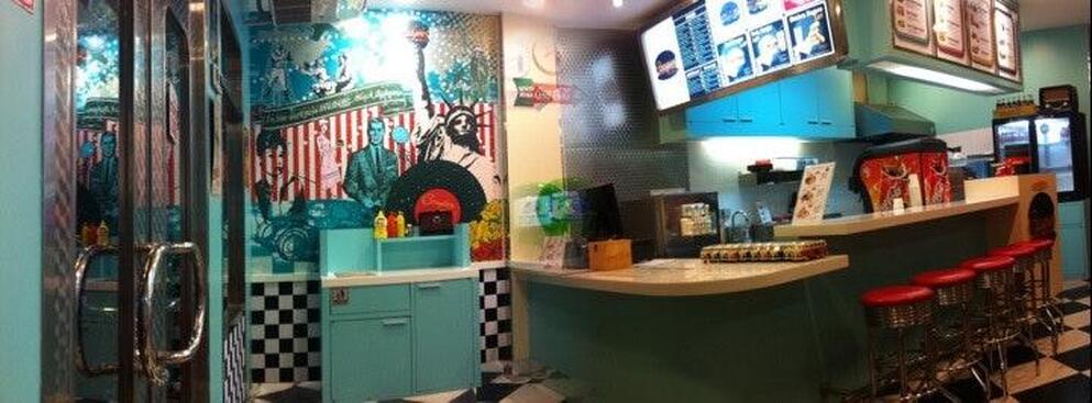 Menu at Casper Burger restaurant, Bangkok