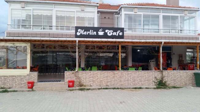 Menu at Merlin Cafe, Şarköy
