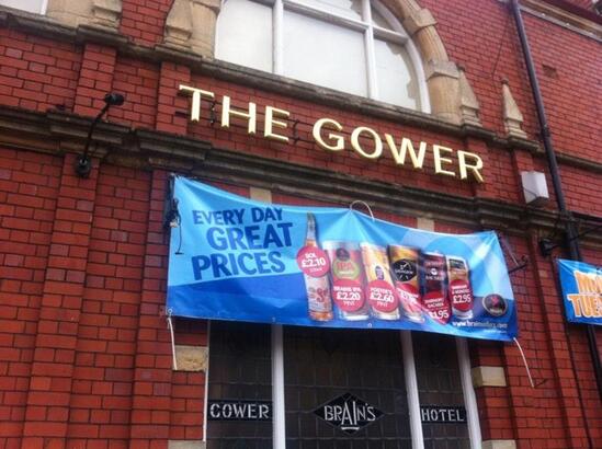 Menu at The Gower pub & bar, Cardiff