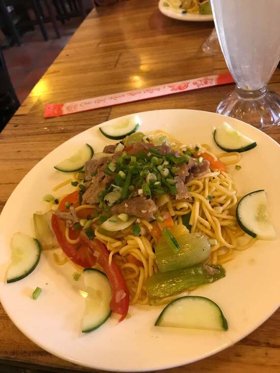 Menu at Blue Dragon Restaurant, Hoi An