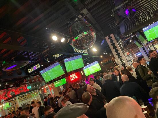 Menu at The Box Bar, Manchester