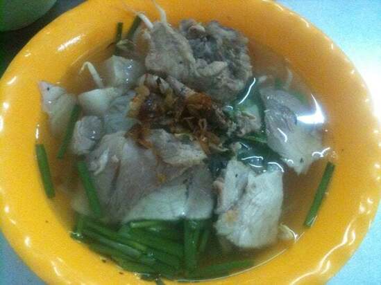 Menu at Hủ tiếu Tuyết Ngân restaurant, My Tho