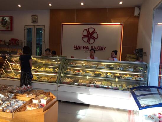 Menu at Hai Ha Bakery, Hanoi