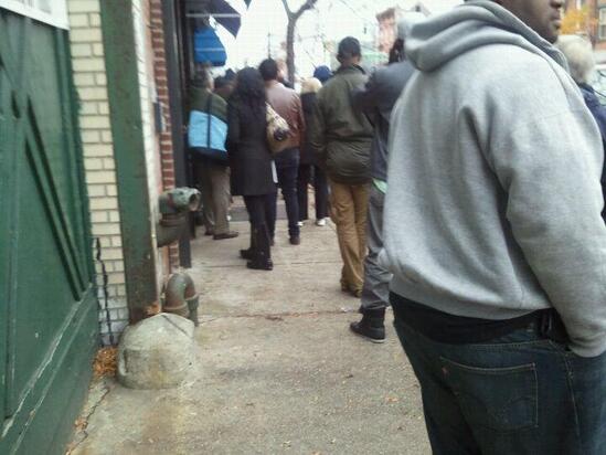 Menu at Jive Turkey restaurant, New York City