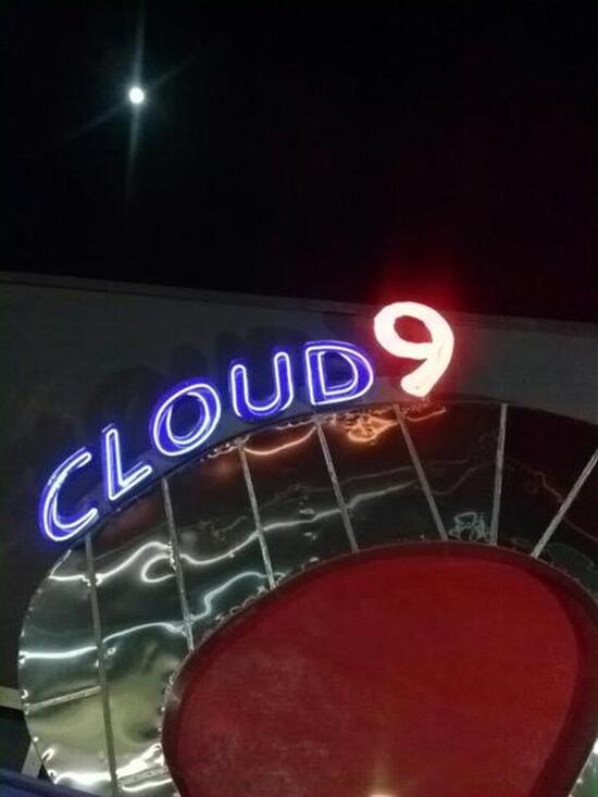 Menu at Cloud 9 club, Ocala