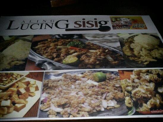 Aling Lucing Sisig restaurant, Kalibo