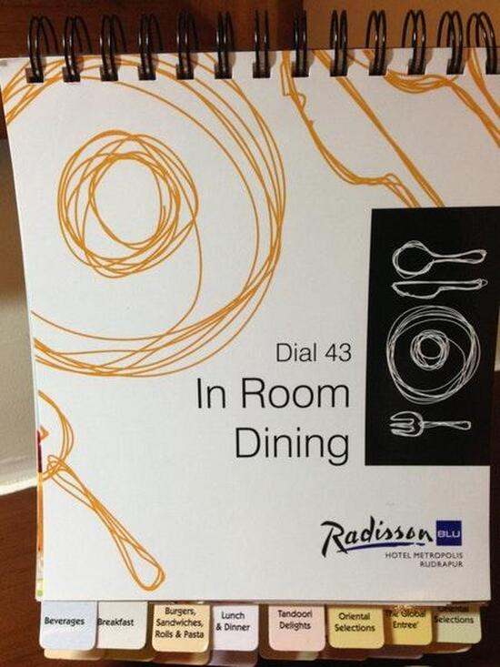 Radisson Blu, Rudrapur - Restaurant menu, prices and reviews