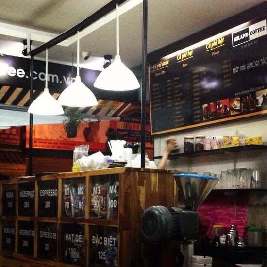 Menu at Milano Coffee cafe, Ho Chi Minh City, 620A Đỗ Xuân Hợp