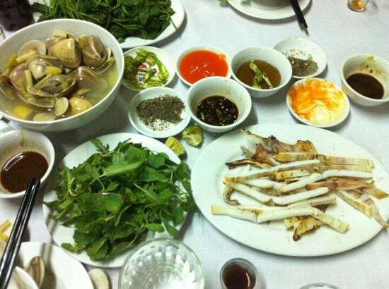 Menu at BIEN DONG RESTAURANT, Đồng Hới