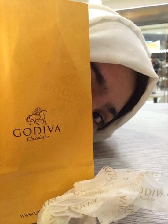 Menu at Godiva Chocolatier, Ann Arbor