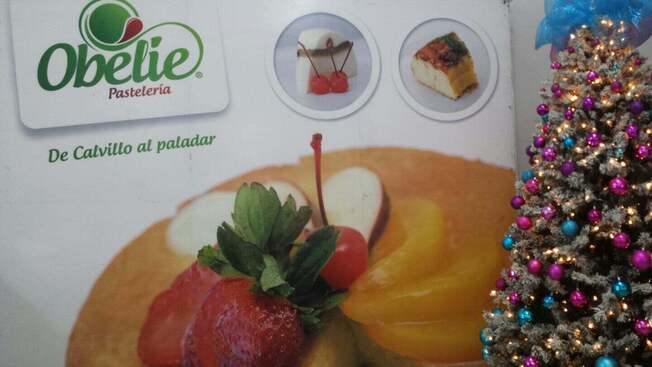 Menu at Obelie Pastelería, Aguascalientes