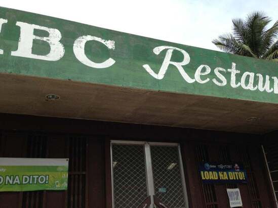 Menu at IBC Restaurant, Ipil