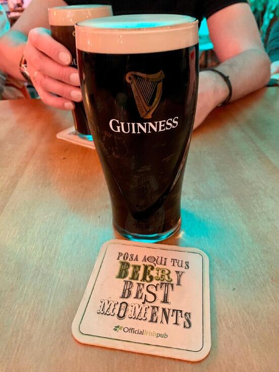Menu at Scruffy Murphy's pub & bar, Benalmádena