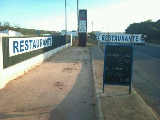 Menu em Amigo de Baco restaurante, Lagos