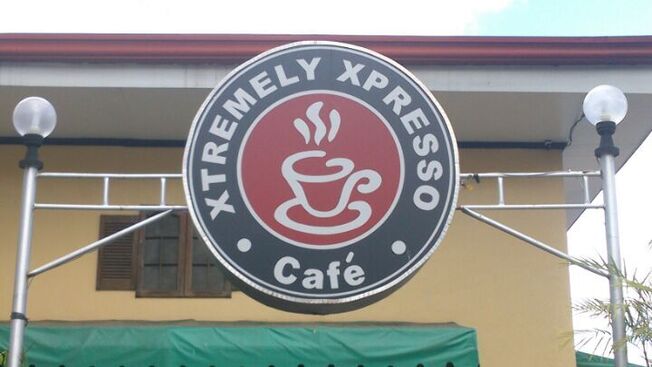 Menu at Xtremely Xpresso cafe, Makati