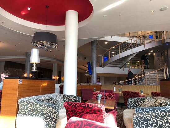 Menu at Radisson Blu Hotel Latvija Lobby Bar, Riga