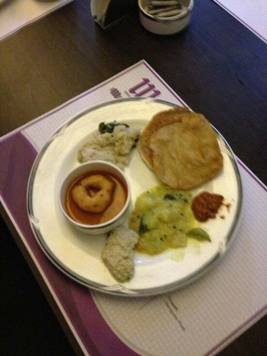 Menu at Minerva Grand, Hyderabad