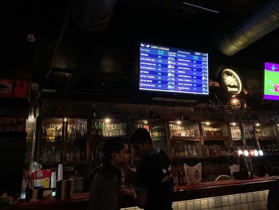 Menu at Agent Jack's Bar - Malad West, Mumbai, 3rd Floor