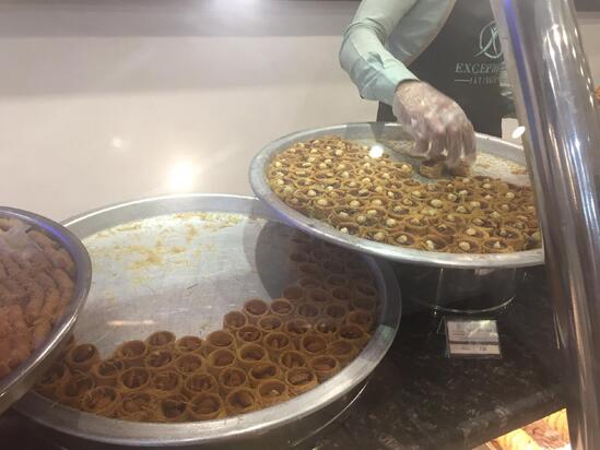 Menu at Exception Patissiere, Egypt, 1/7 El Laselki St