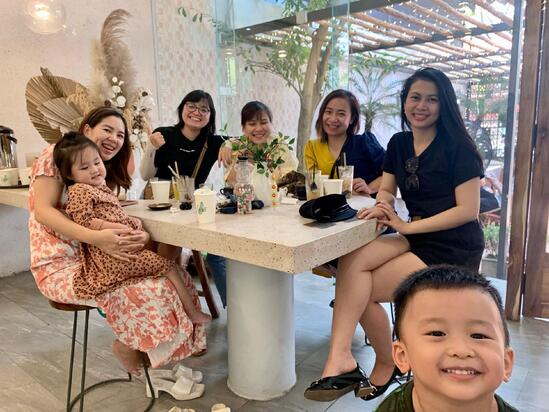 Menu at Quán cafe Leaf, Hue