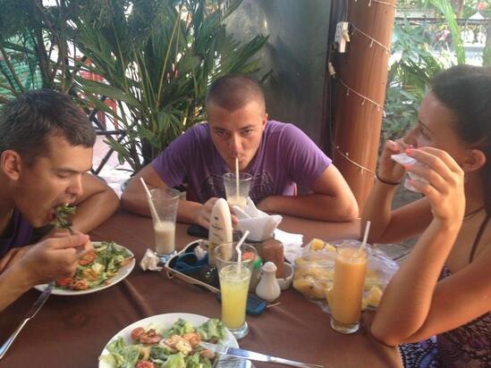 Menu at Mr. Tam restaurant, Phan Thiet