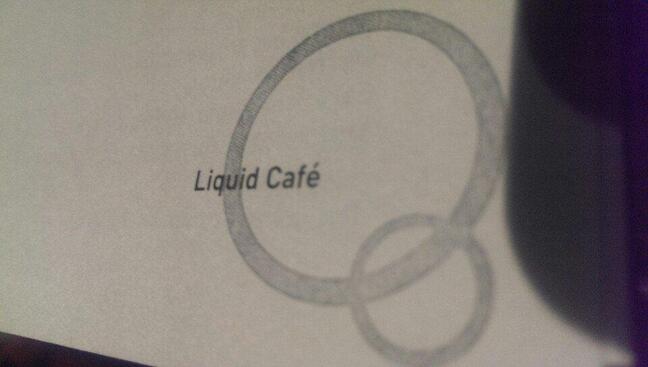 Menu at Liquid Bar&Bistro, Belgrade