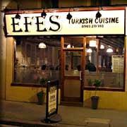 Menu at EFES Turkish Restaurant Clifton Road, Worthing