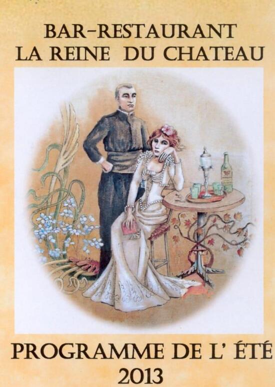 Menu au La Reine du Château restaurant, Rennes-le-Château