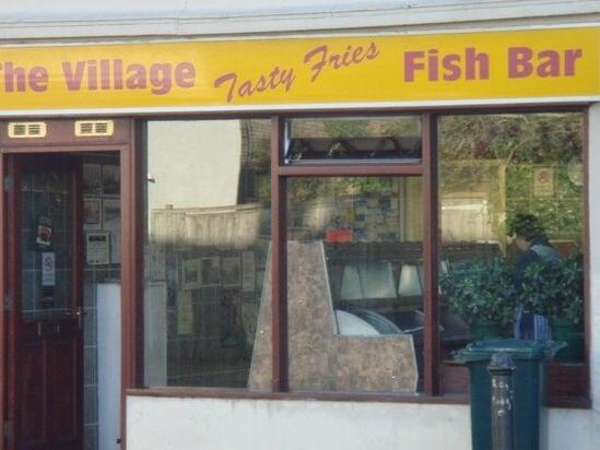 Menu at The old Village Fish Bar, Brighton