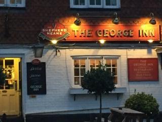 Menu at The George pub & bar, Bethersden