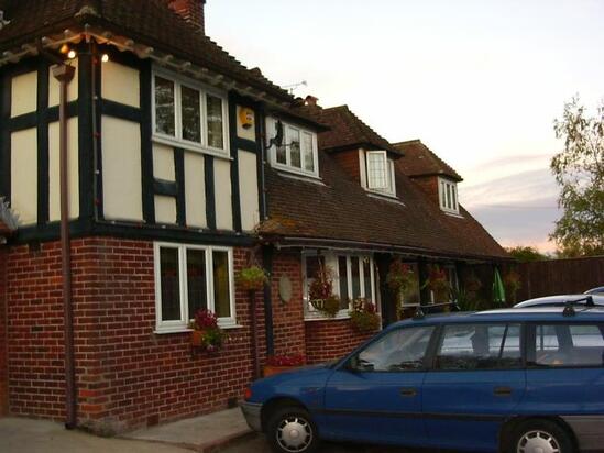 Menu at Barley Mow, Didcot