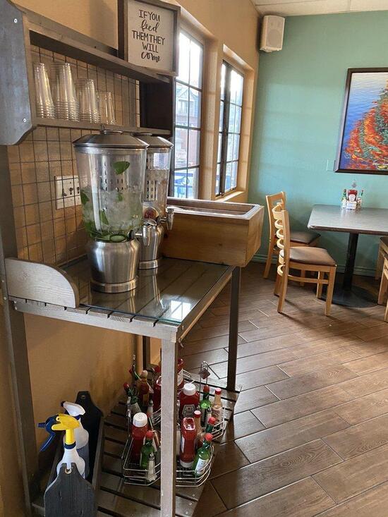 Menu at Splash Grill restaurant, Lake Havasu City