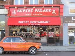 Menu at Buffett Palace restaurant, Potters Bar