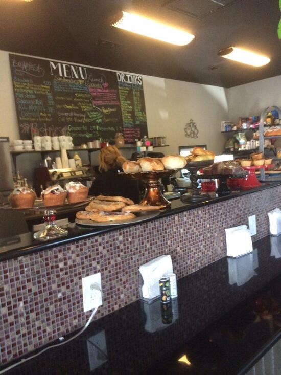 Menu at Ruby's Coffee cafe, Lampasas