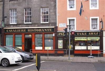 Menu at The Cavaliere Italian Restaurant, Dalkeith