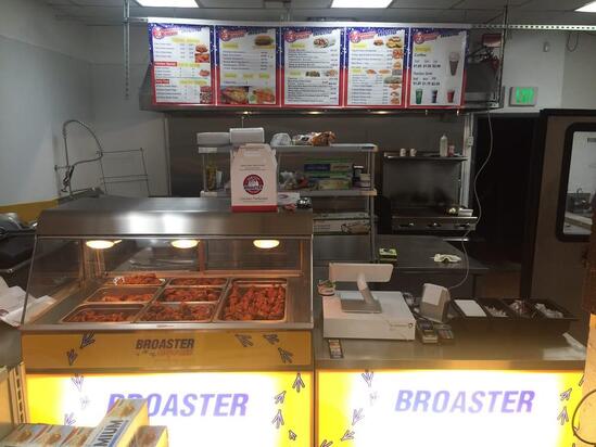 Menu at Broaster Chicken, Oakland, 707 Willow St