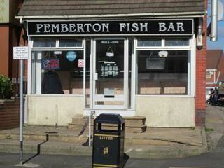 Menu at Pemberton Fish Bar, Wigan