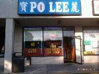 Menu at Po Lee restaurant, Elwood