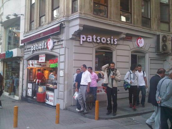 Menu at Pad-Sosis, Istanbul, Yeni Çarşı Cd. No:94