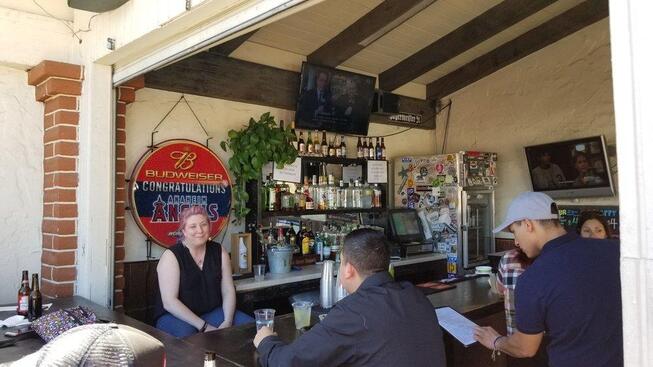 Menu at Mission Grill pub & bar, San Juan Capistrano, Camino Capistrano