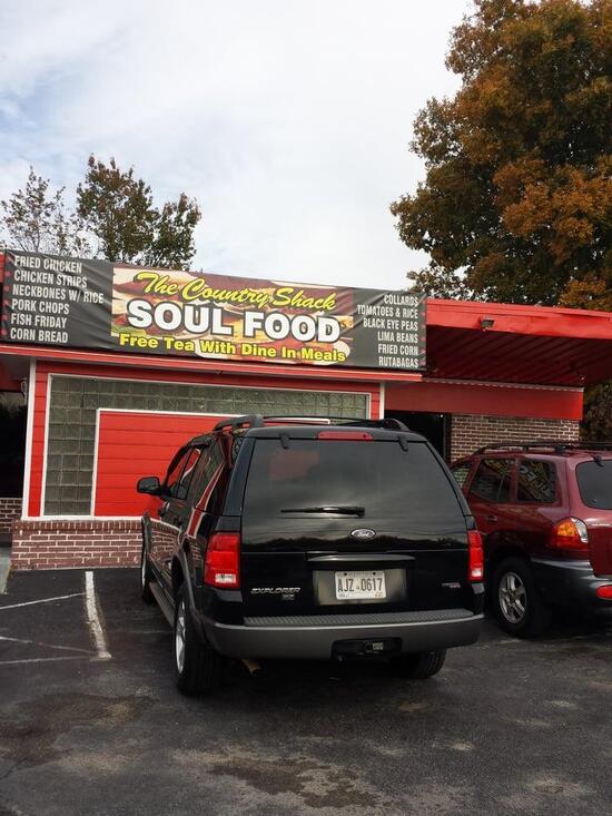 Menu at The Country Shack Soul Food, Hephzibah
