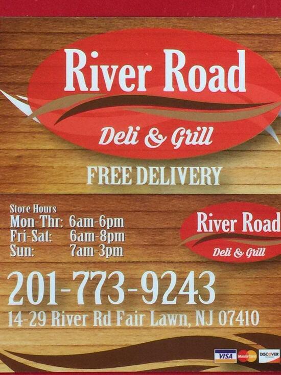 Menu at River Road Deli And Grill restaurant, Fair Lawn