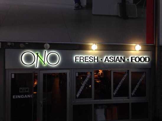 Speisekarte von ONO - Fresh Asian Food fast Food, Nürnberg