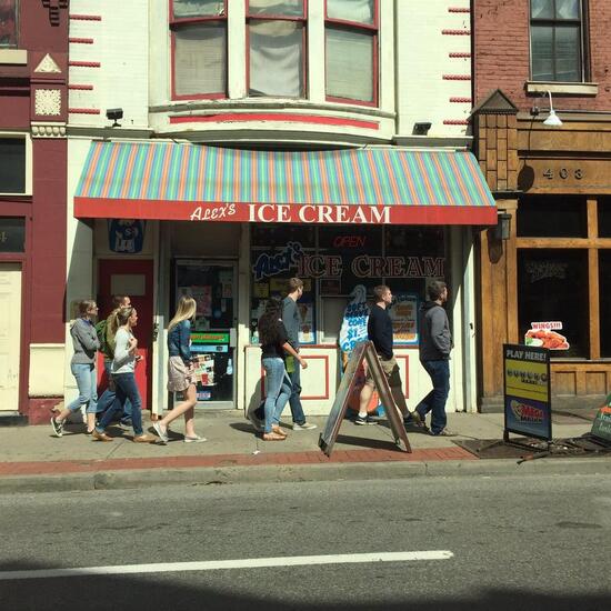 Alex's Ice Cream, Pittsburgh - Restaurant menu, prices and reviews