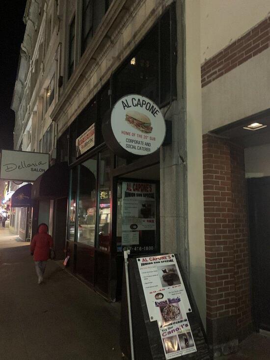 Al Capone in Boston - Restaurant menu and reviews