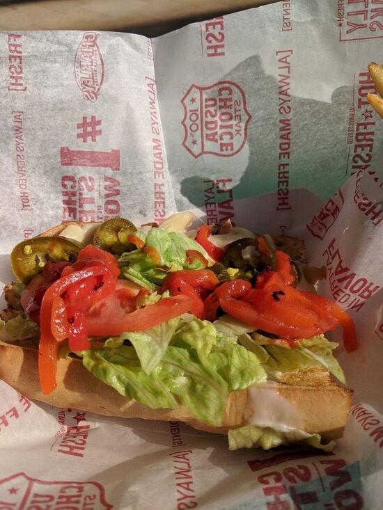 Menu at Charleys Cheesesteaks fast food, Paramus, 700 Paramus Park