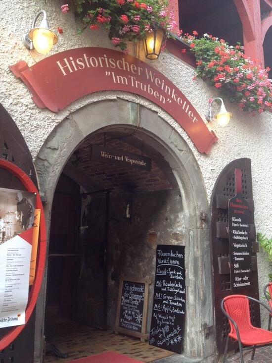 Speisekarte von Historischer Weinkeller "Im Truben" restaurant, Meersburg