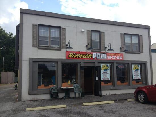 Menu at Riverside Pizza pizzeria, Lakeshore